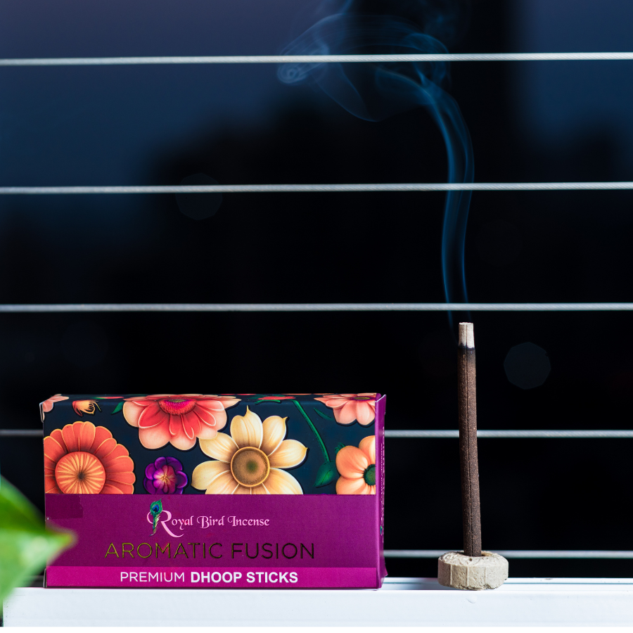 Aromatic Fusion Premium Dhoop Stick | 1 Box, 50 gms | Bamboless Incens ...